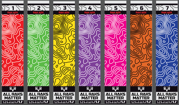 All Raks Matter Reflective Arrow Wraps - Packs of 15 - RakAdx