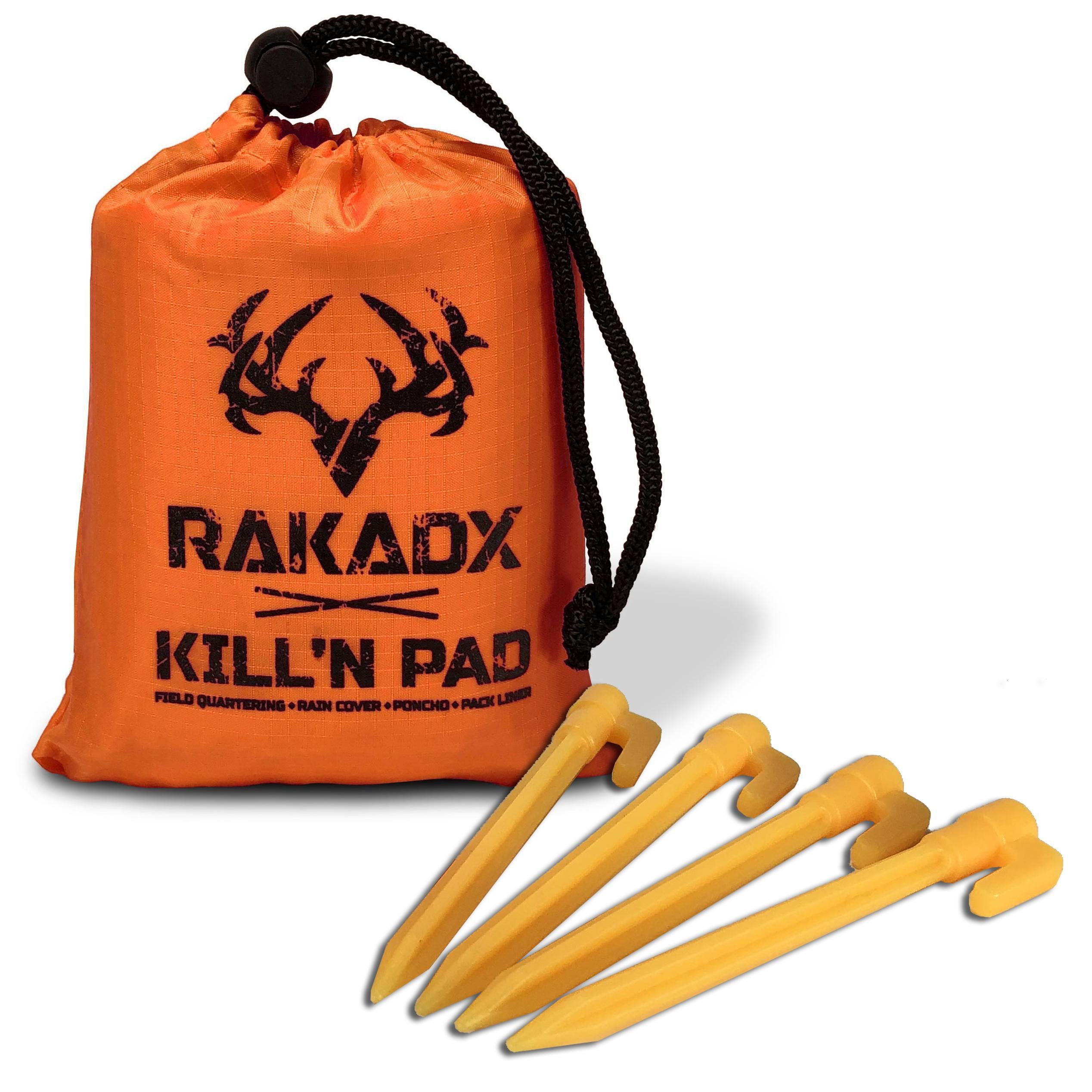 Kill 'N Pad - Field Quartering Ground Cover w/Stakes at RakAdx